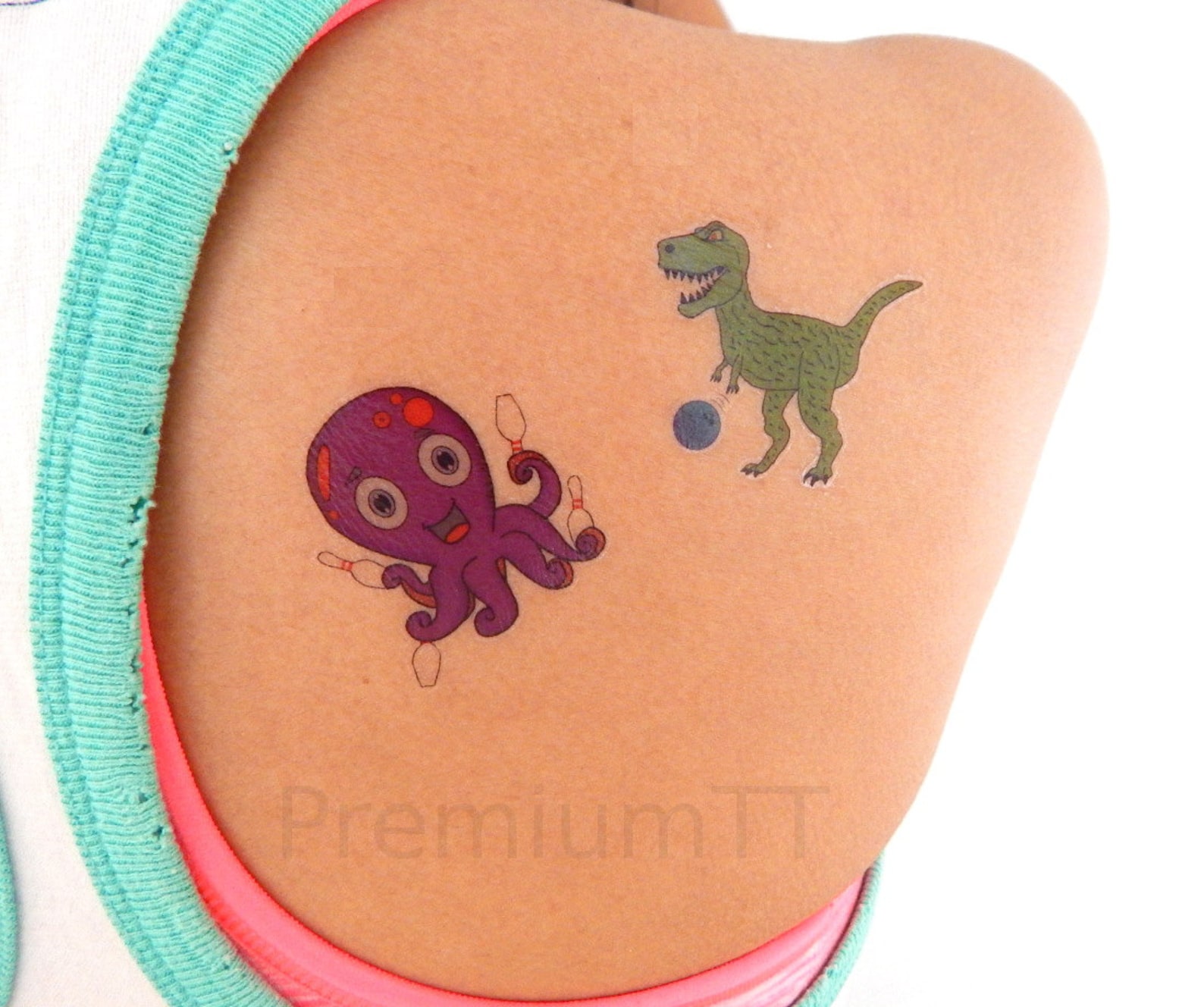 Premium Bowling Temporary Tattoos Party Favors - Etsy