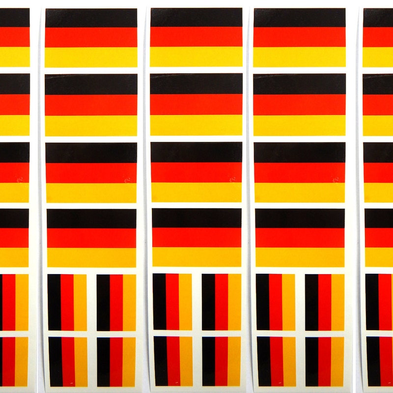 German Flag Tattoo - Etsy
