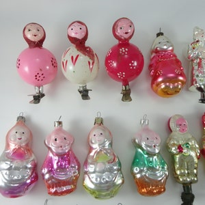 Glass Vintage Christmas Characters. Astronauts. Rare Collectible ...