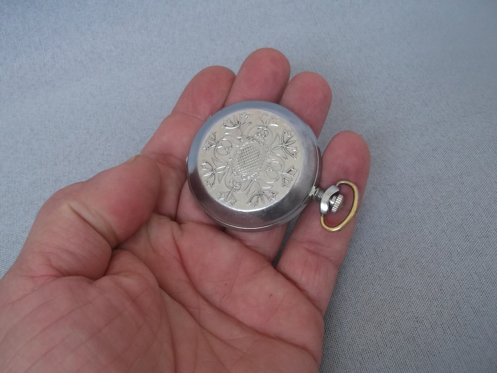 Soviet Pocket Watch / Vintage Watch / Russian Watch Molnija / - Etsy