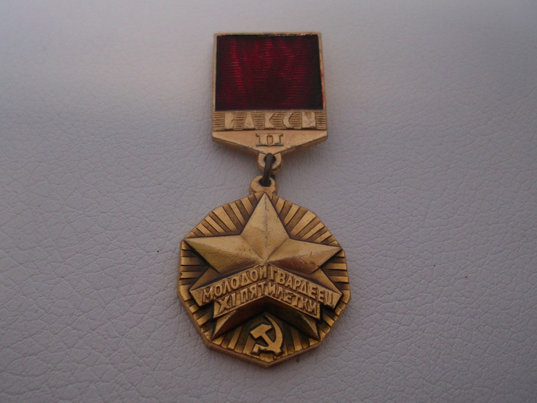 Soviet Vintage Pin. Soviet Order. Suspension Badge. Soviet Propaganda ...