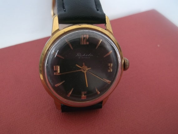 Classic Men's Strict Watch. Rocket Raketa Soviet Vint… - Gem