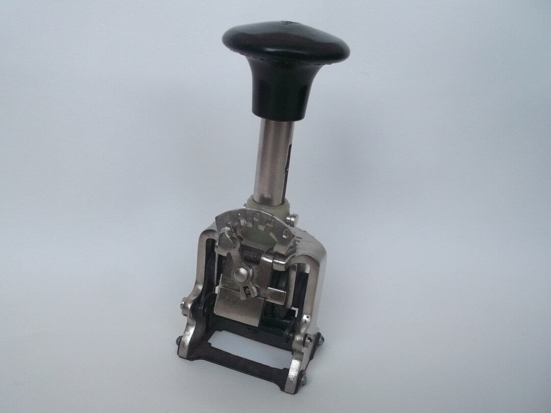 Vintage Production Stamp With Date. Metal Stamp. Working Stamp - Etsy