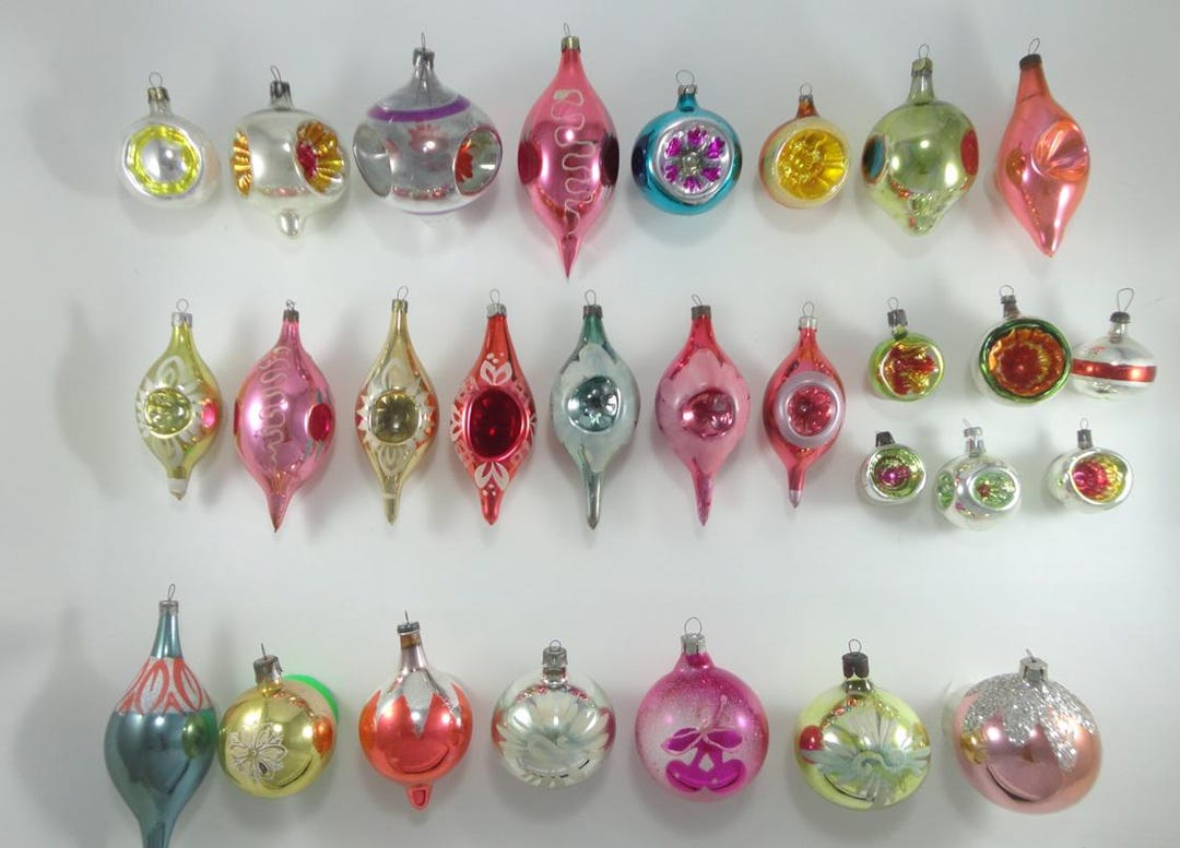 Retro-style Searchlight and Ball for Festive Mood. Glass Reflective ...