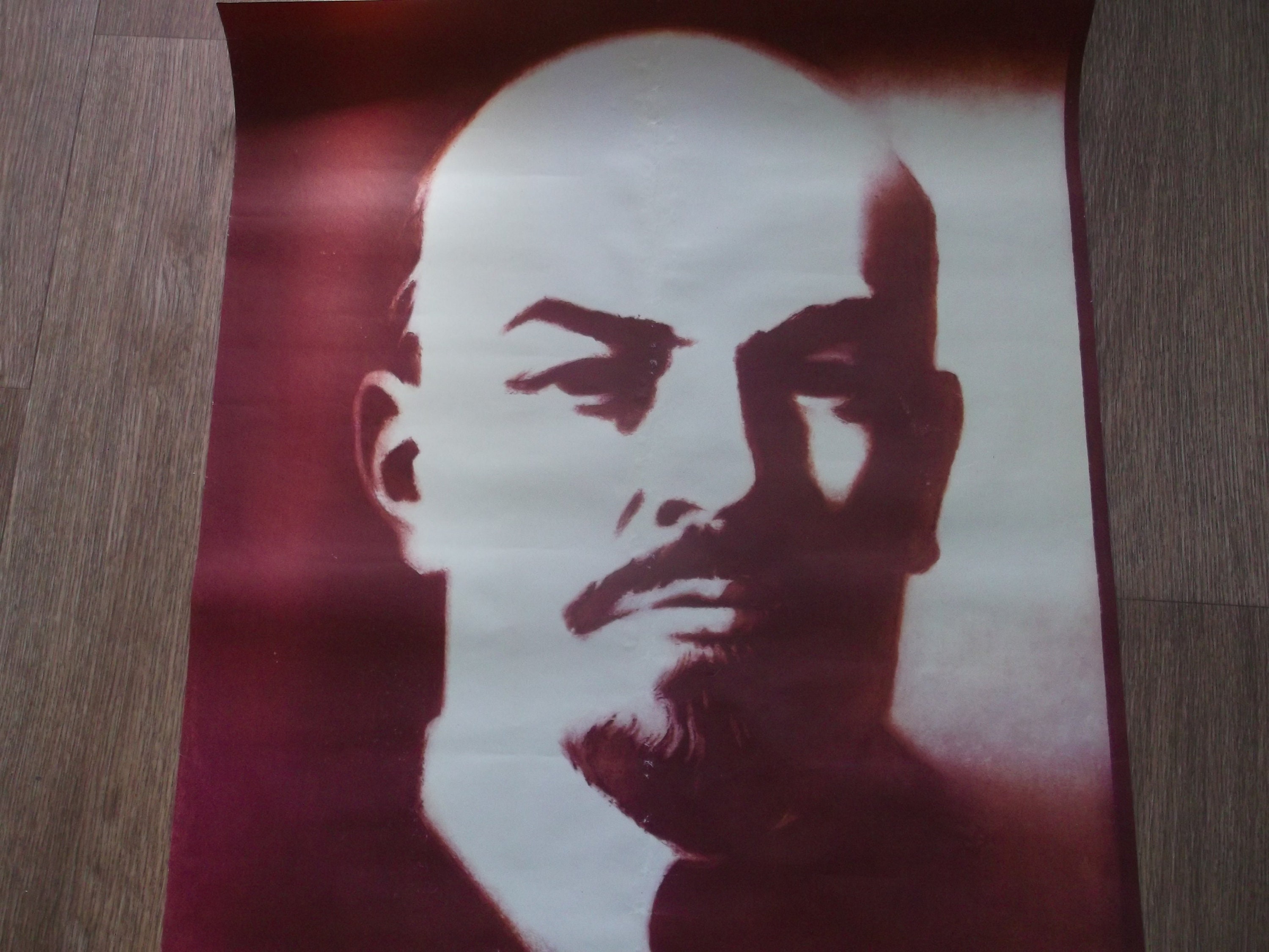 Soviet Original Communist Poster. Lenin Vintage Poster. - Etsy