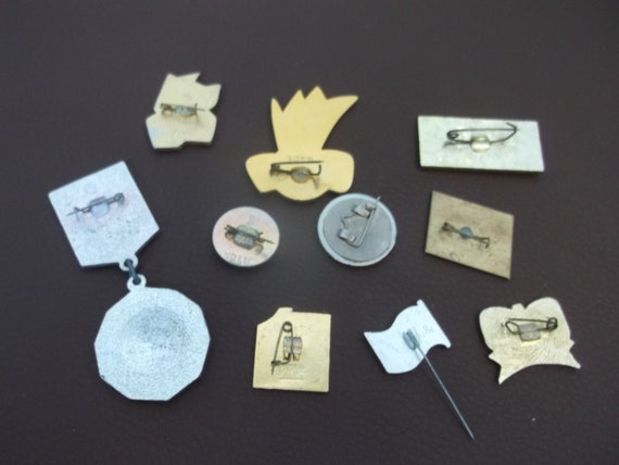 Soviet Propaganda Pins. Old Communist Pin. Vintage En… - Gem