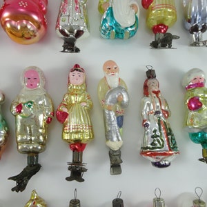 Glass Vintage Christmas Characters. Astronauts. Rare Collectible ...