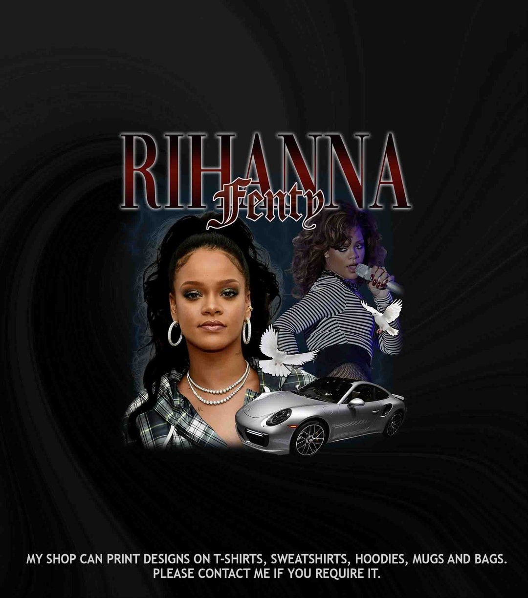 Rihanna PNG, Rihanna Png Digital Download File Sublimation, Svg File ...