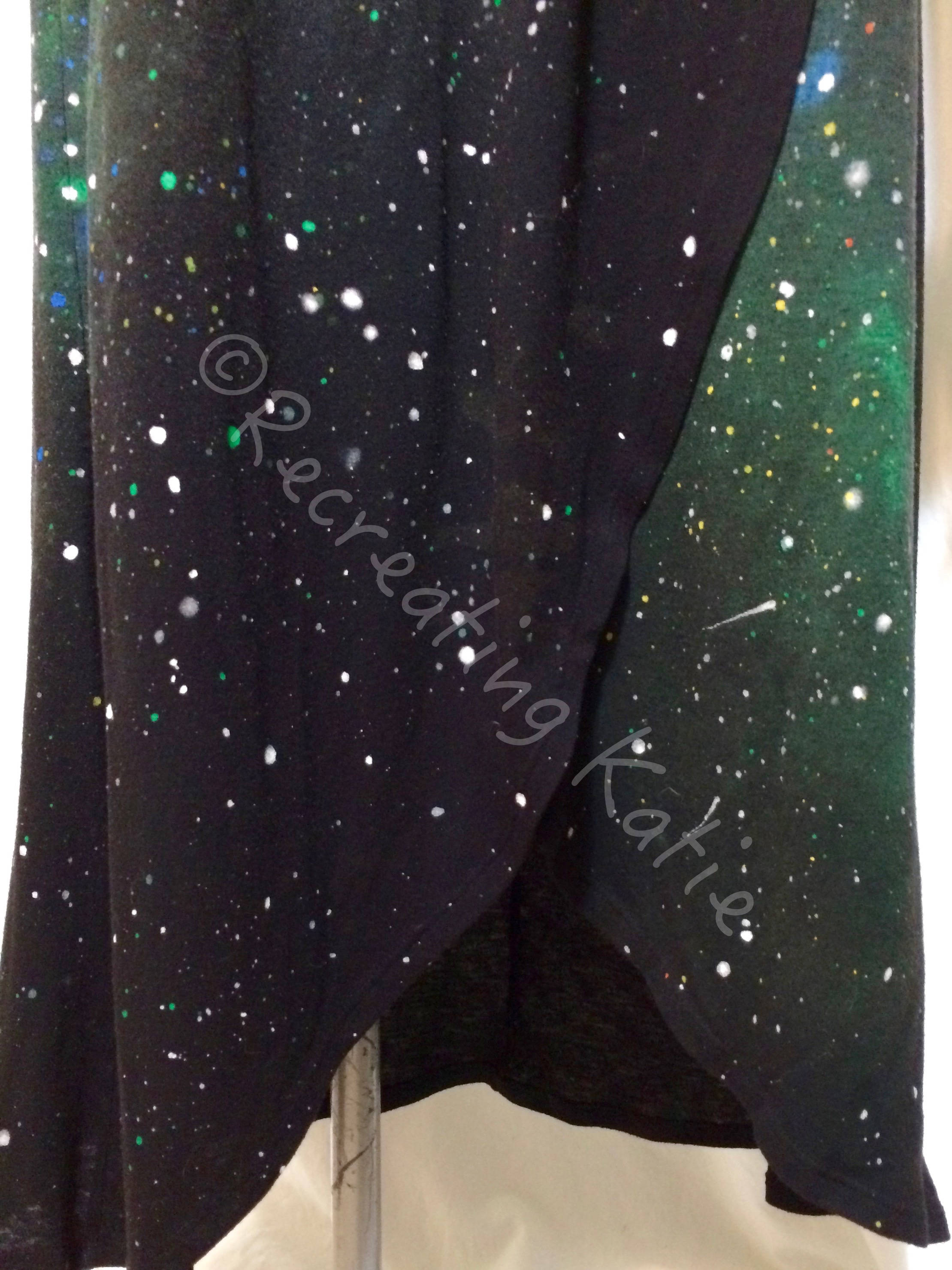 Women's Galaxy Dress, Strapless Dress, Juniors Medium. Galaxy, Space ...