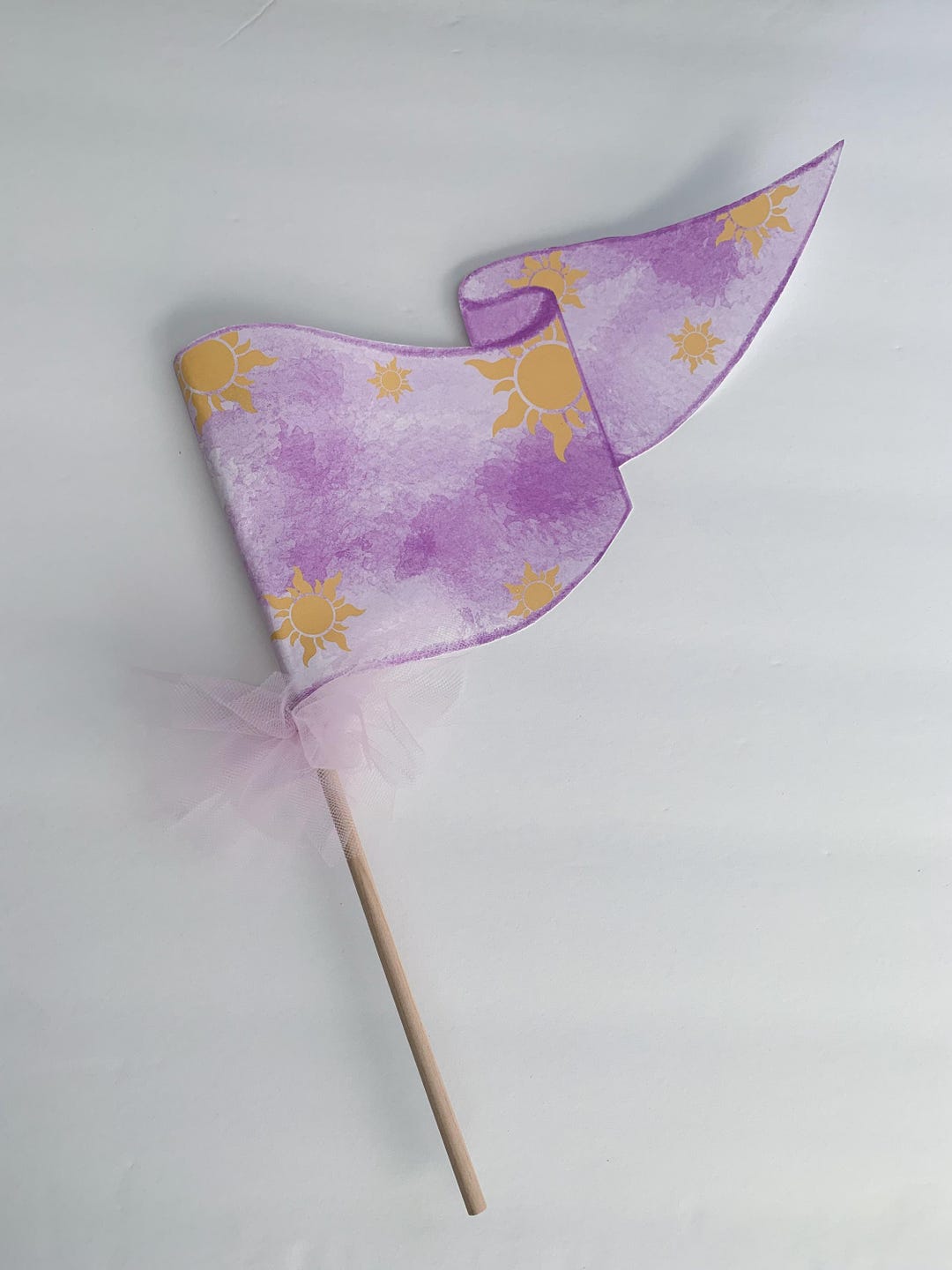 Custom Inspired Tangled Flag Pennant - Etsy