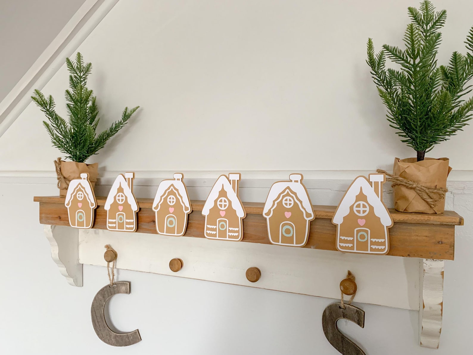 Gingerbread House Banner, Christmas Banner, Gingerbread House Decor ...