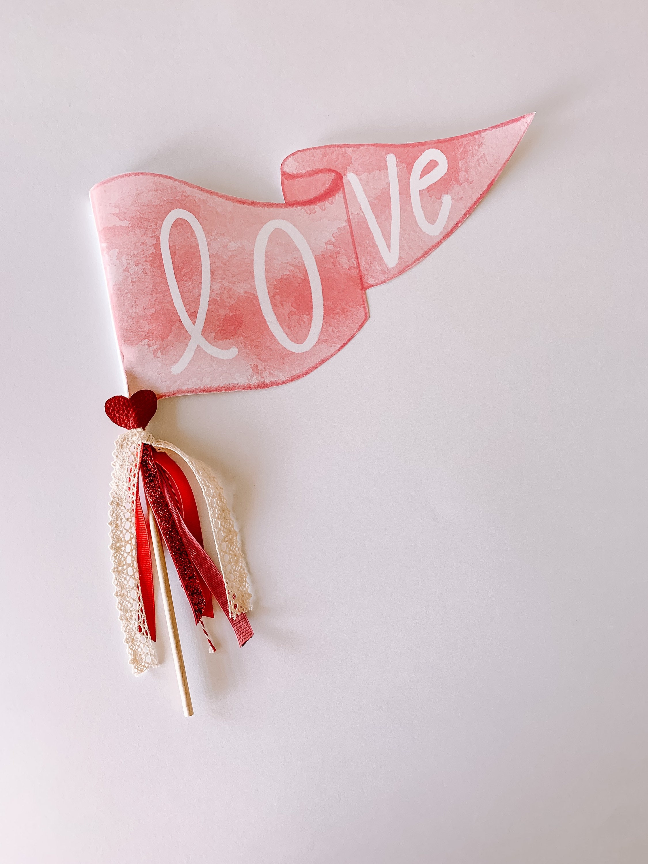 Custom Inspired Flag Pennants, Watercolor Pennant, Custom Name Flag ...