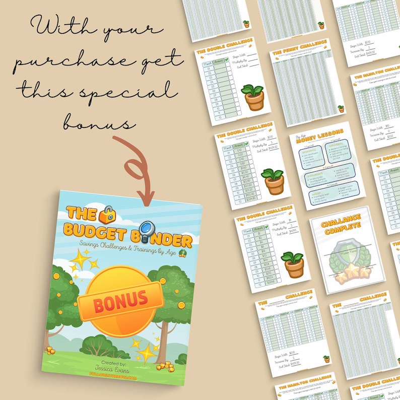 My First Budget Binder - Money Master Training System - Etsy