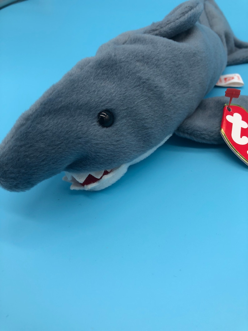 Crunch the Shark Ty Beanie Baby | Etsy