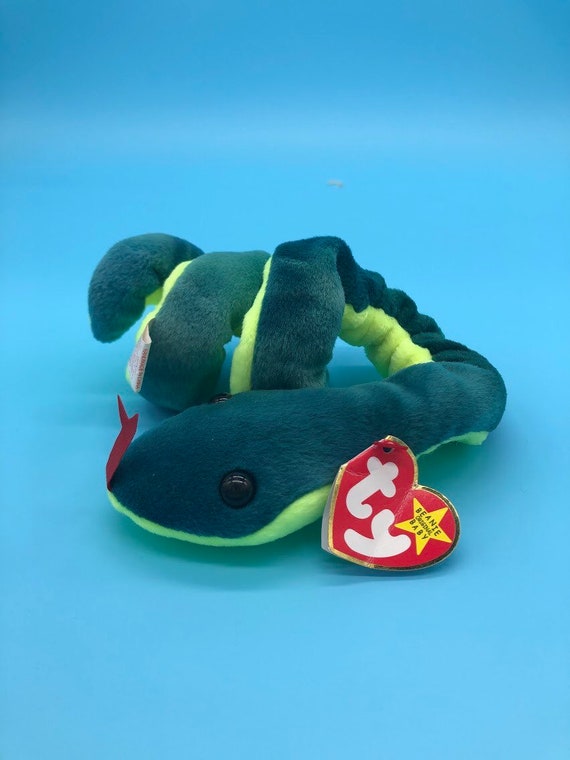 Stuffed Animals & Plushies Toys & Games Ty Beanie Baby Hissy the Snake ...