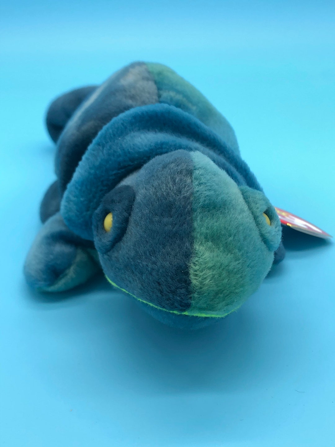 Rainbow the Chameleon, Dark Tyedye, Ty Beanie Babies - Etsy