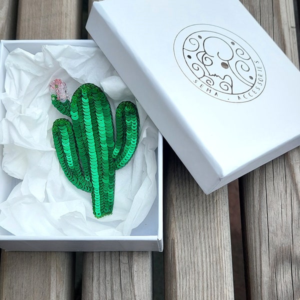 Cactus Brooch - Etsy