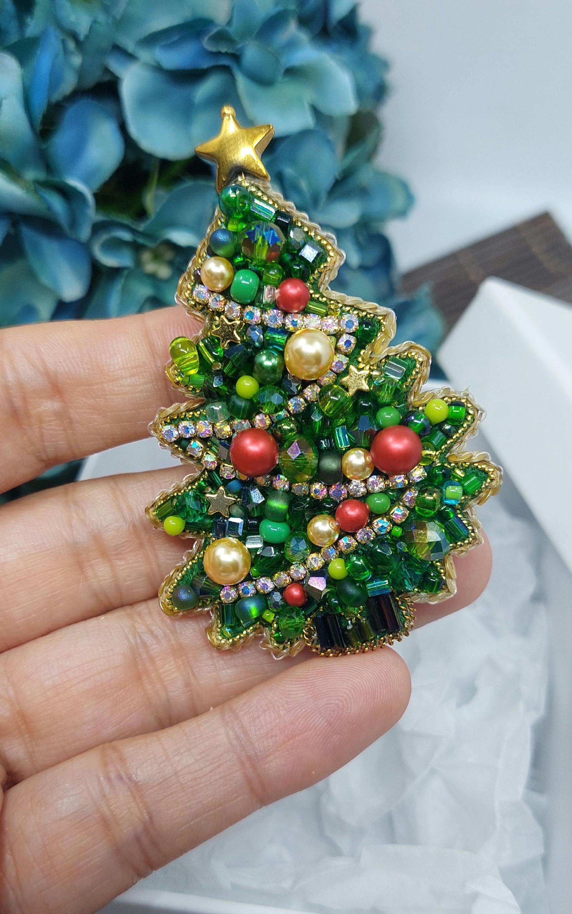 Christmas Brooch Etsy Ireland