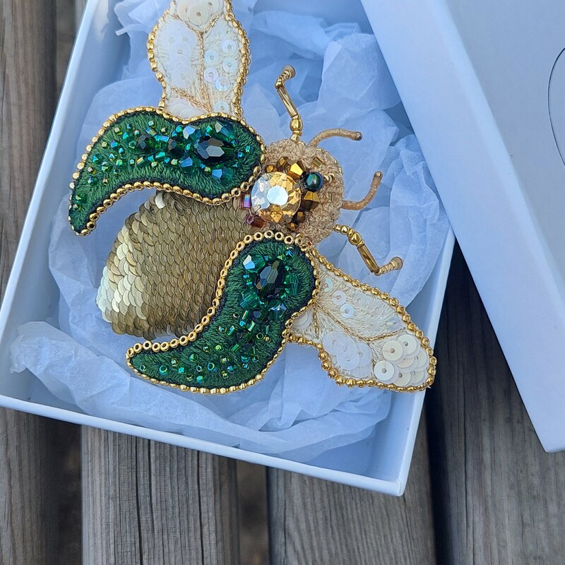 Bug Brooches - Etsy