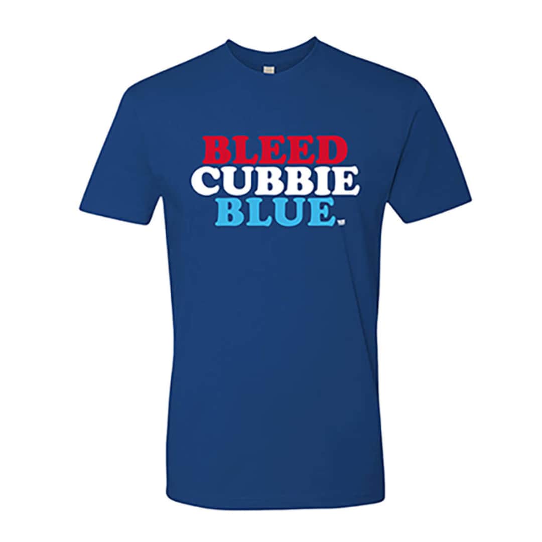 Bleed Cubbie Blue - Chicago Cubs Shirt - Etsy