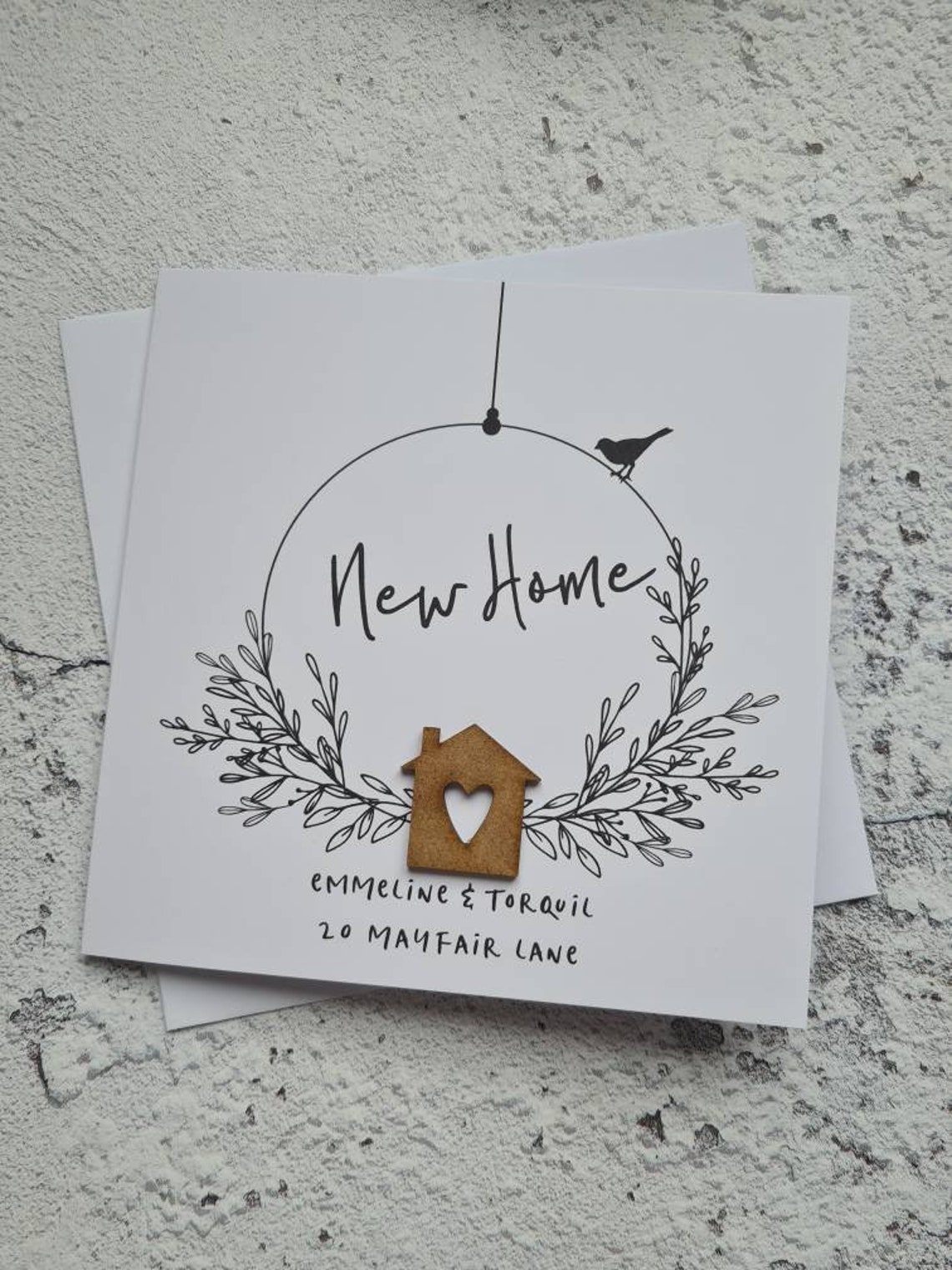 New Home Card Personalised New Home Card First Home Card | Etsy UK
