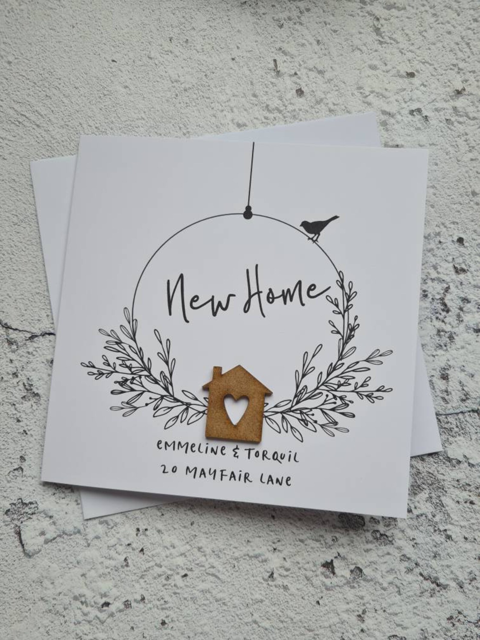 New Home Card Personalised New Home Card First Home Card | Etsy UK