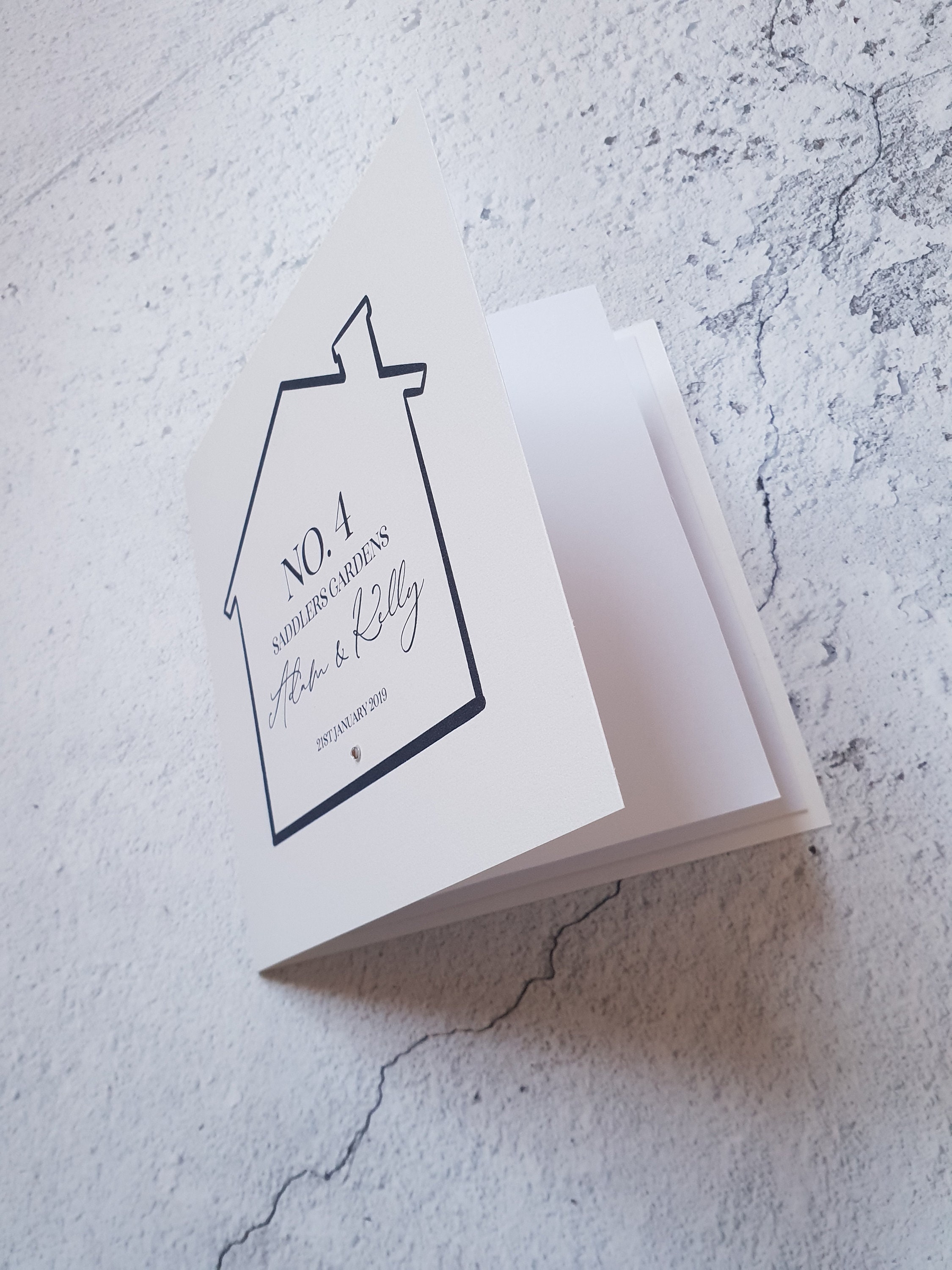 New Home Card Personalised New Home Card First Home Card | Etsy UK