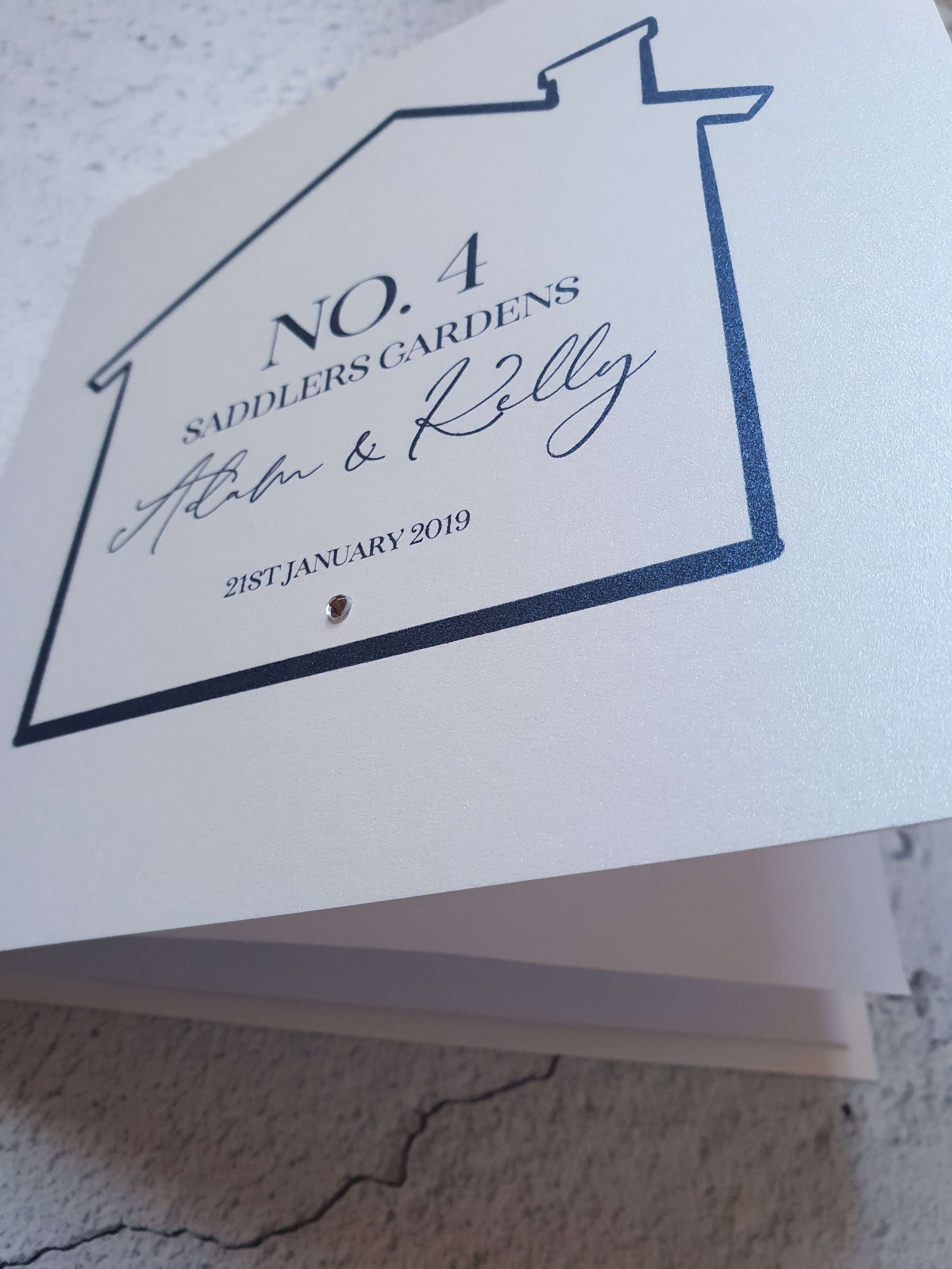 New Home Card Personalised New Home Card First Home Card | Etsy UK