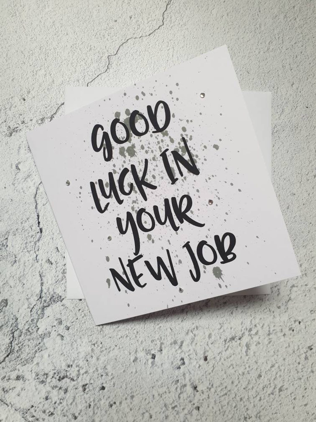 Good Luck in Your New Job Card New Job Card Job Sorry You're Leaving ...