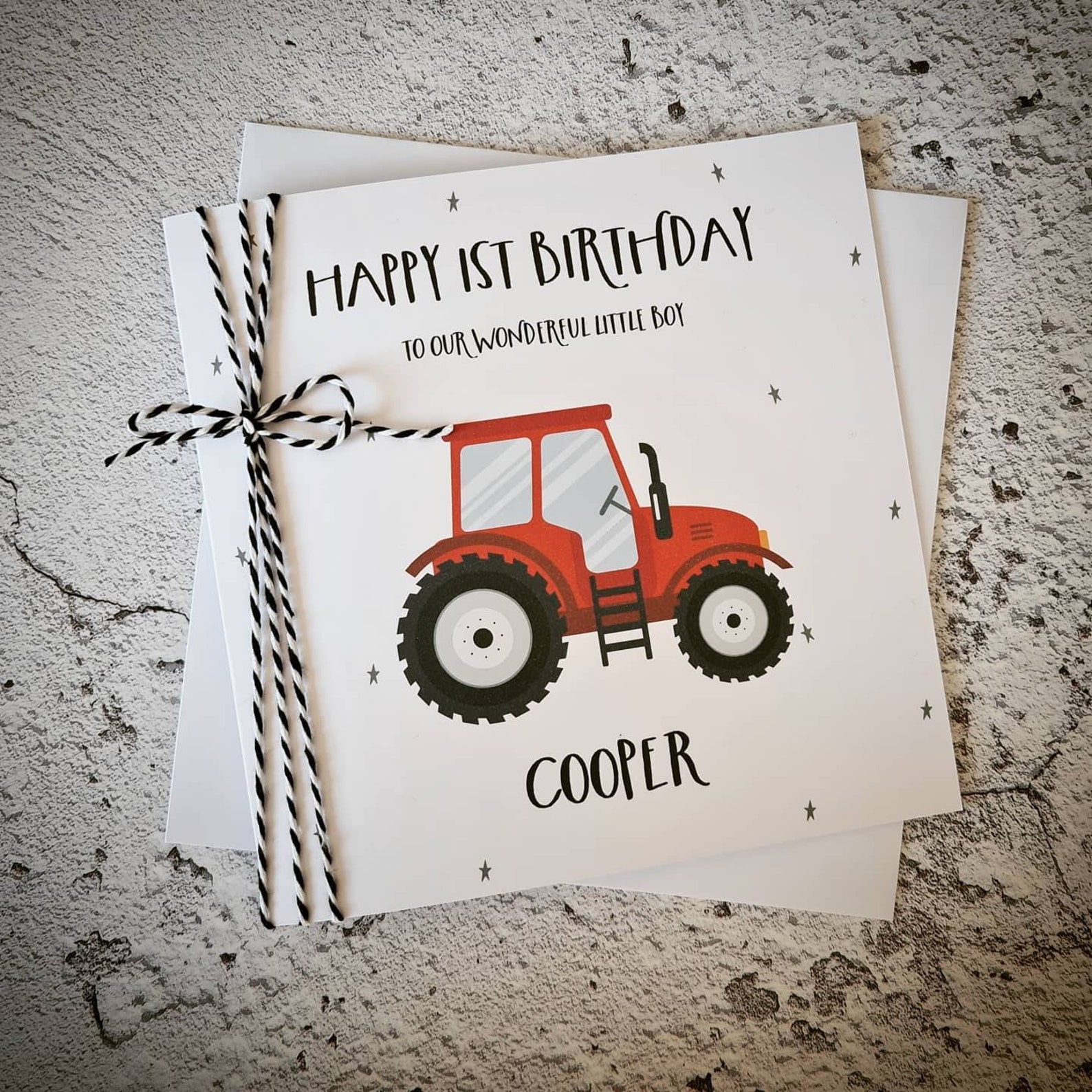 Tractor Birthday Card Birthday Card Children's | Etsy