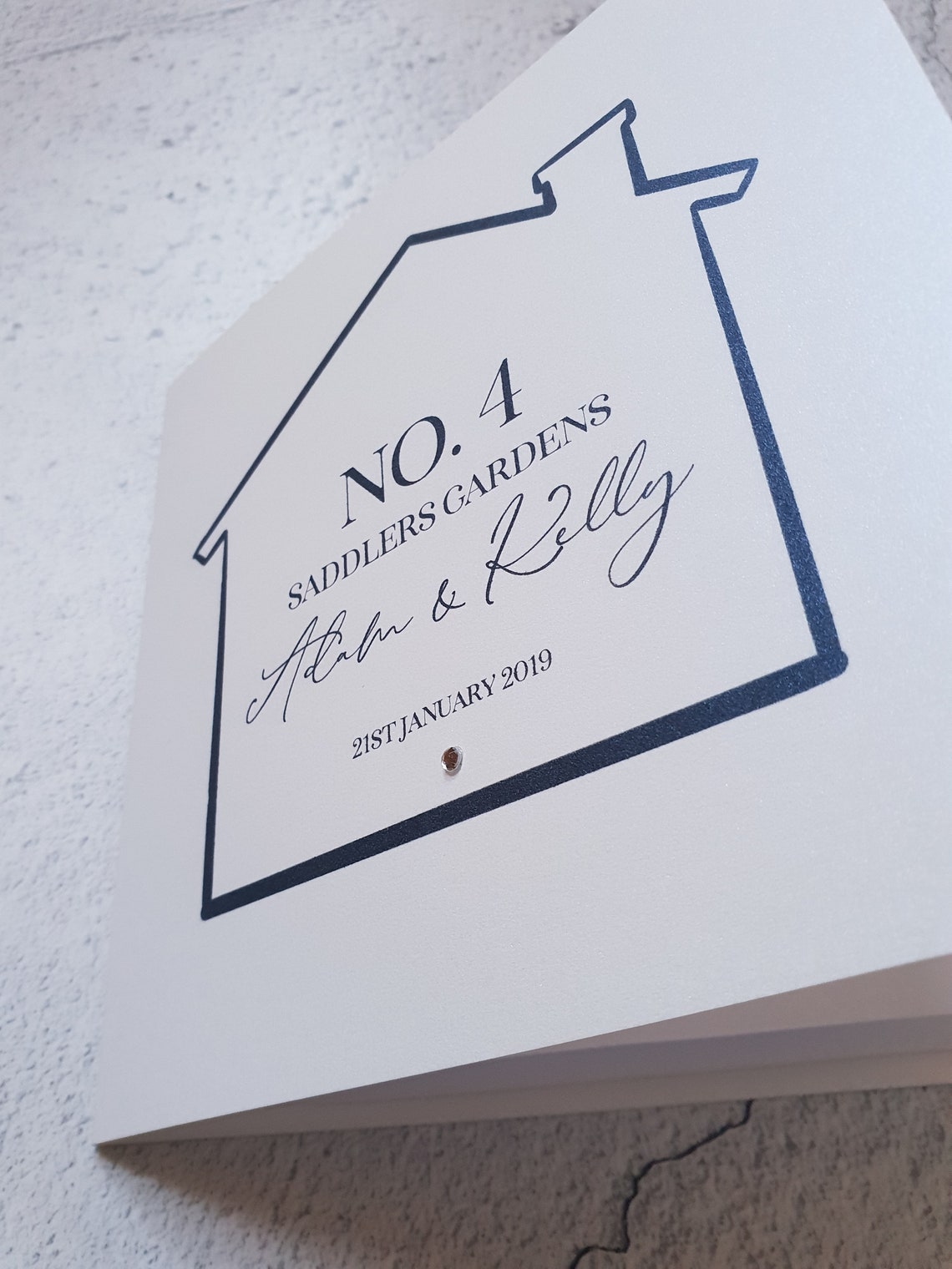 New Home Card Personalised New Home Card First Home Card | Etsy UK