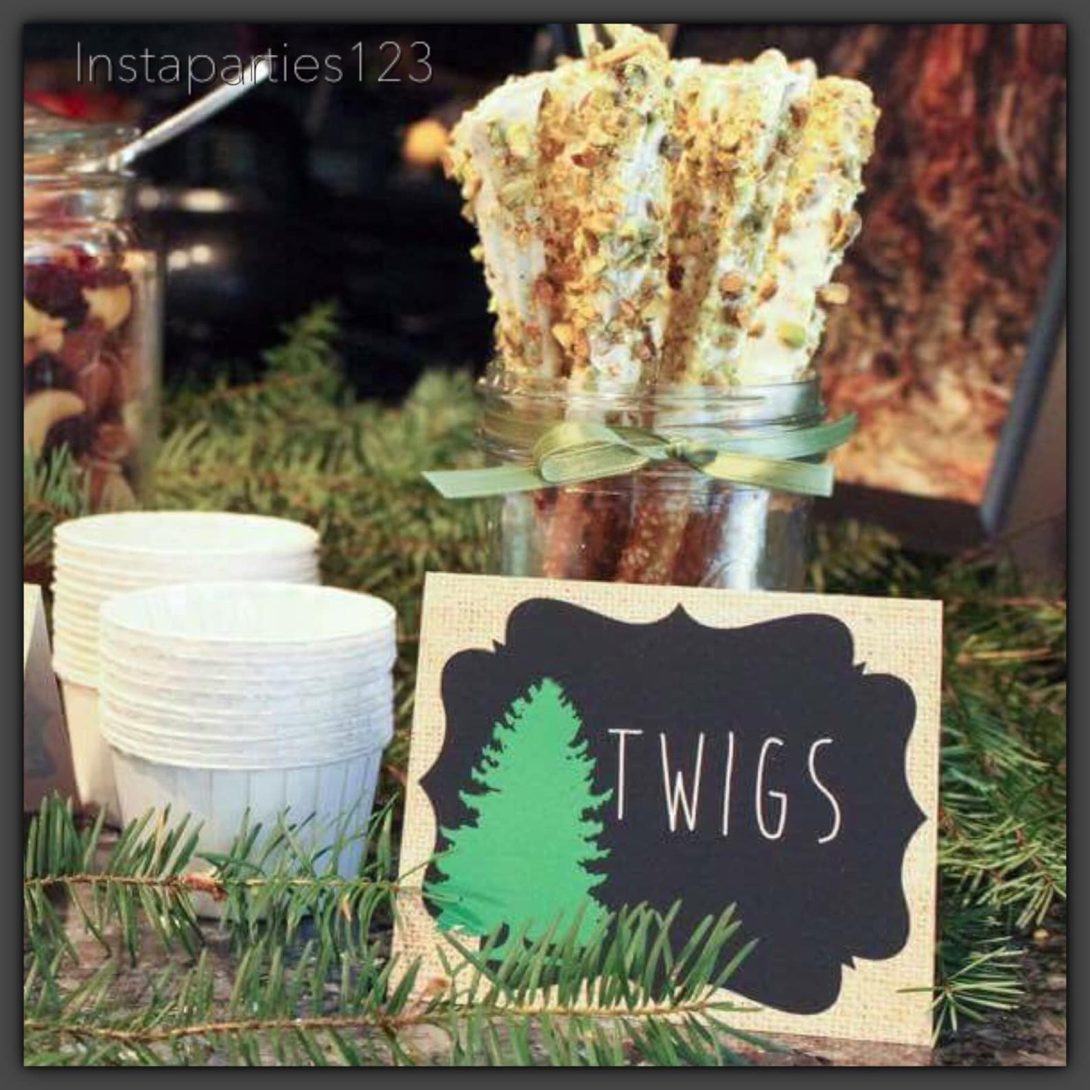 Woodland Forest Food Name Cards Instant Download Set of 10 - Etsy