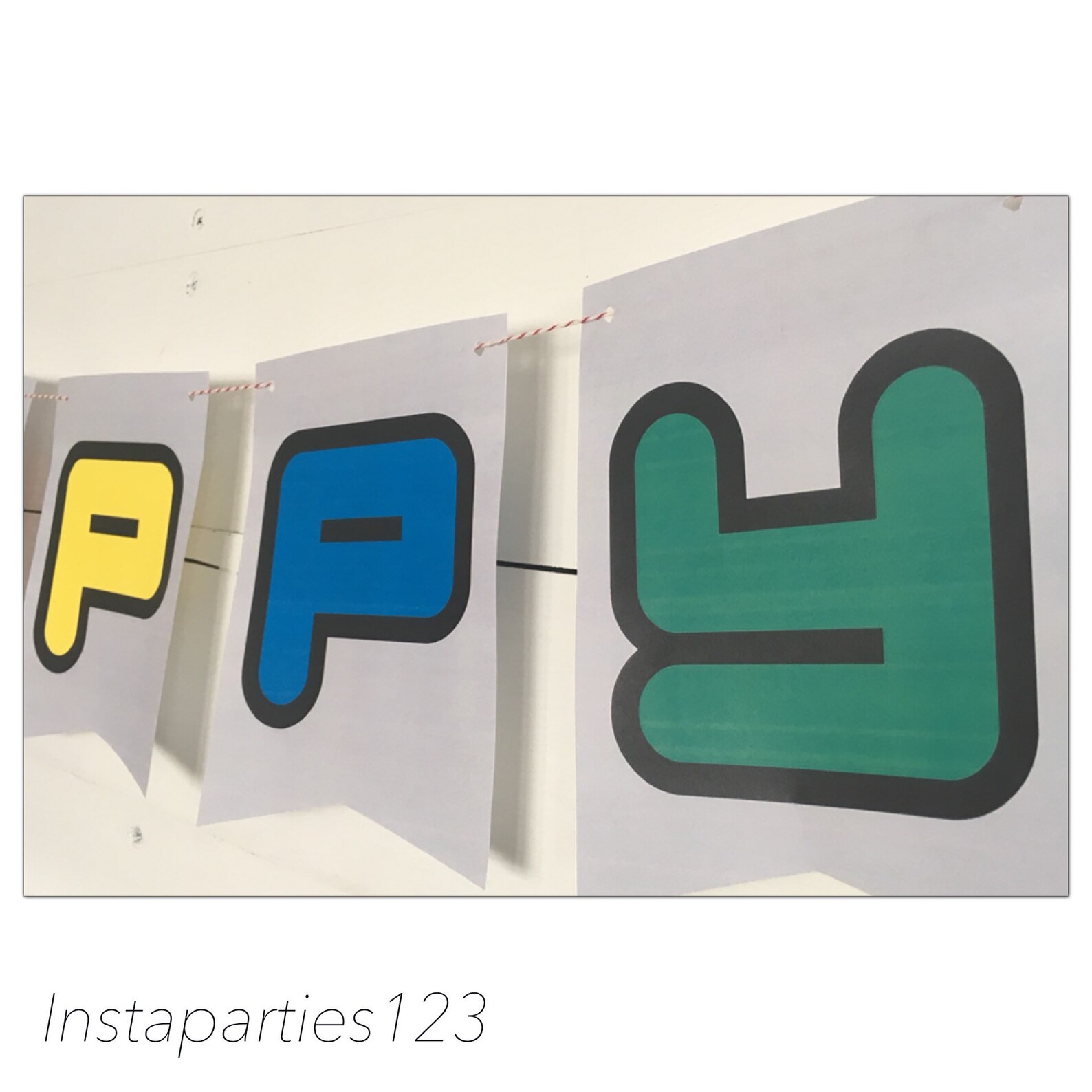 DIGITAL Rubiks Cube Banner Instant Download Happy Birthday Cube Game ...