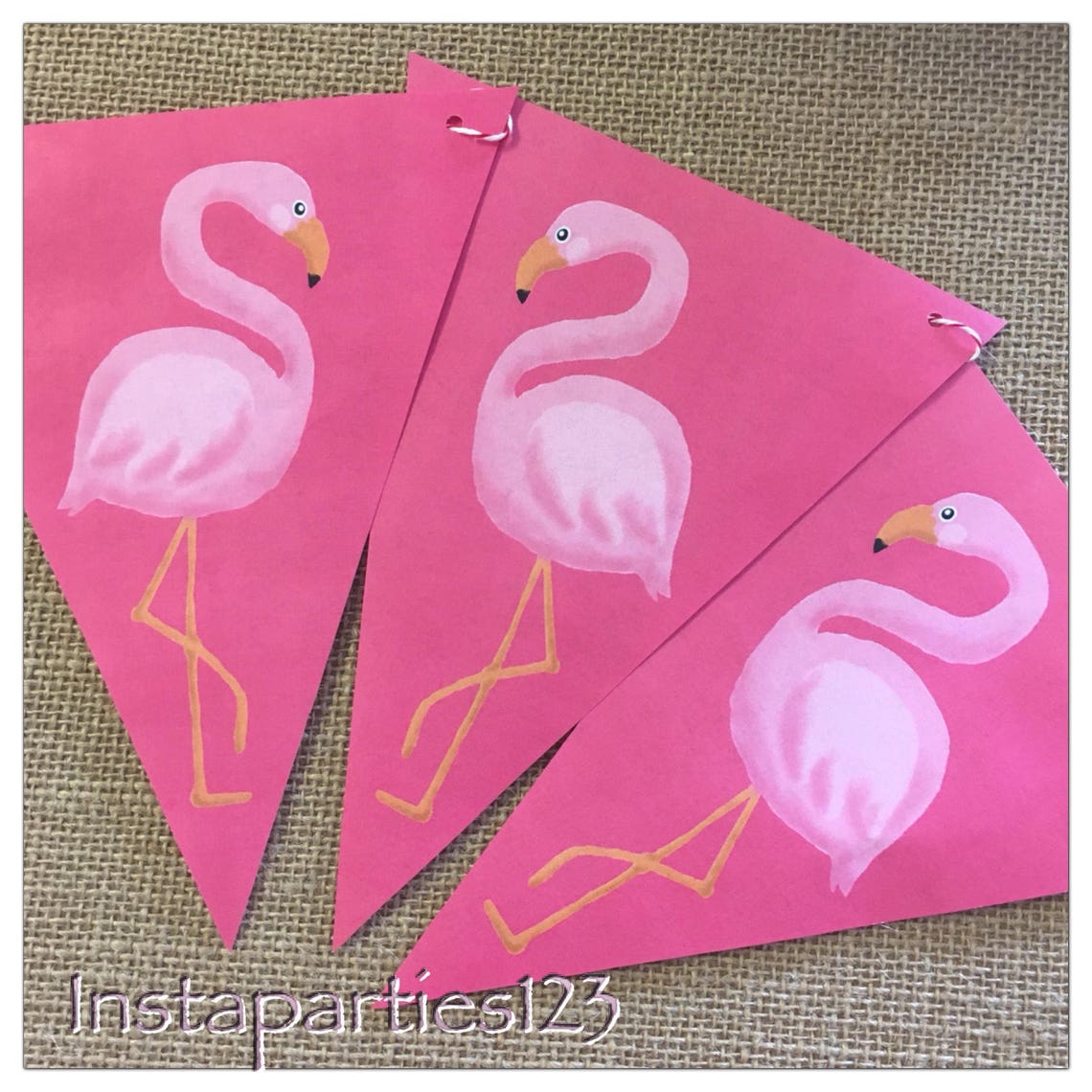 DIGITAL Flamingo Banner Pdf Instant Download Flamingle Party Birthday ...