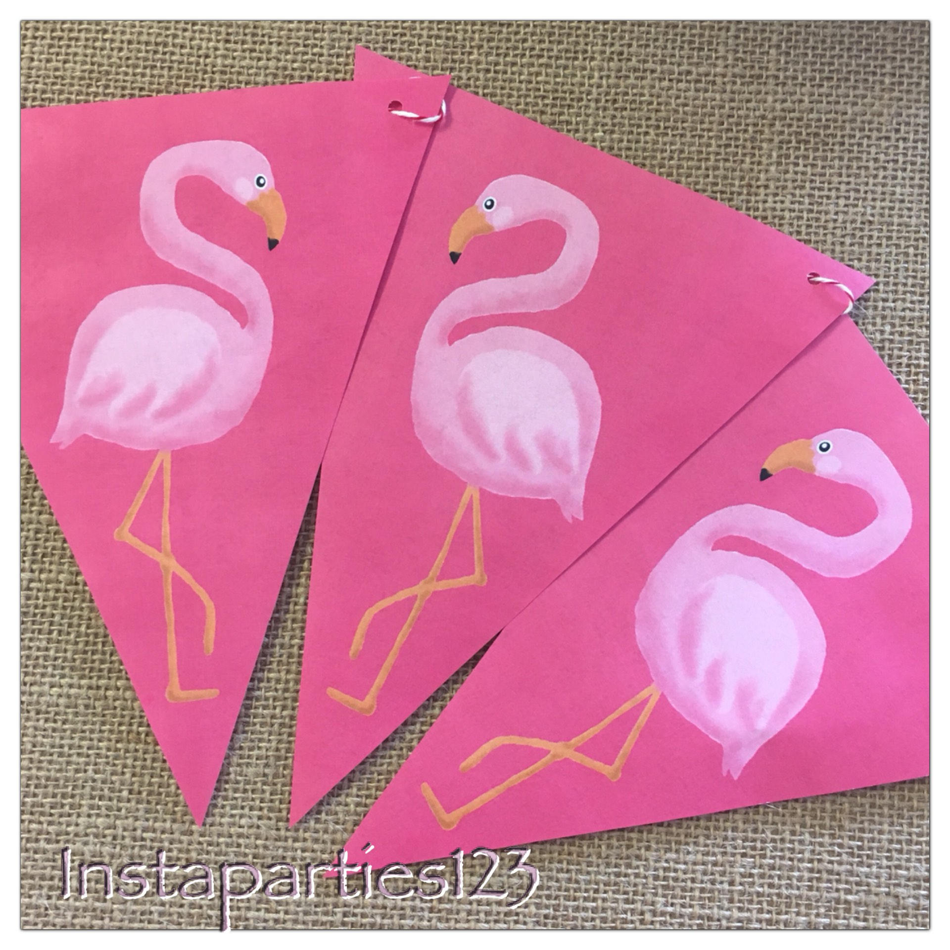 DIGITAL Flamingo Banner Pdf Instant Download Flamingle Party | Etsy