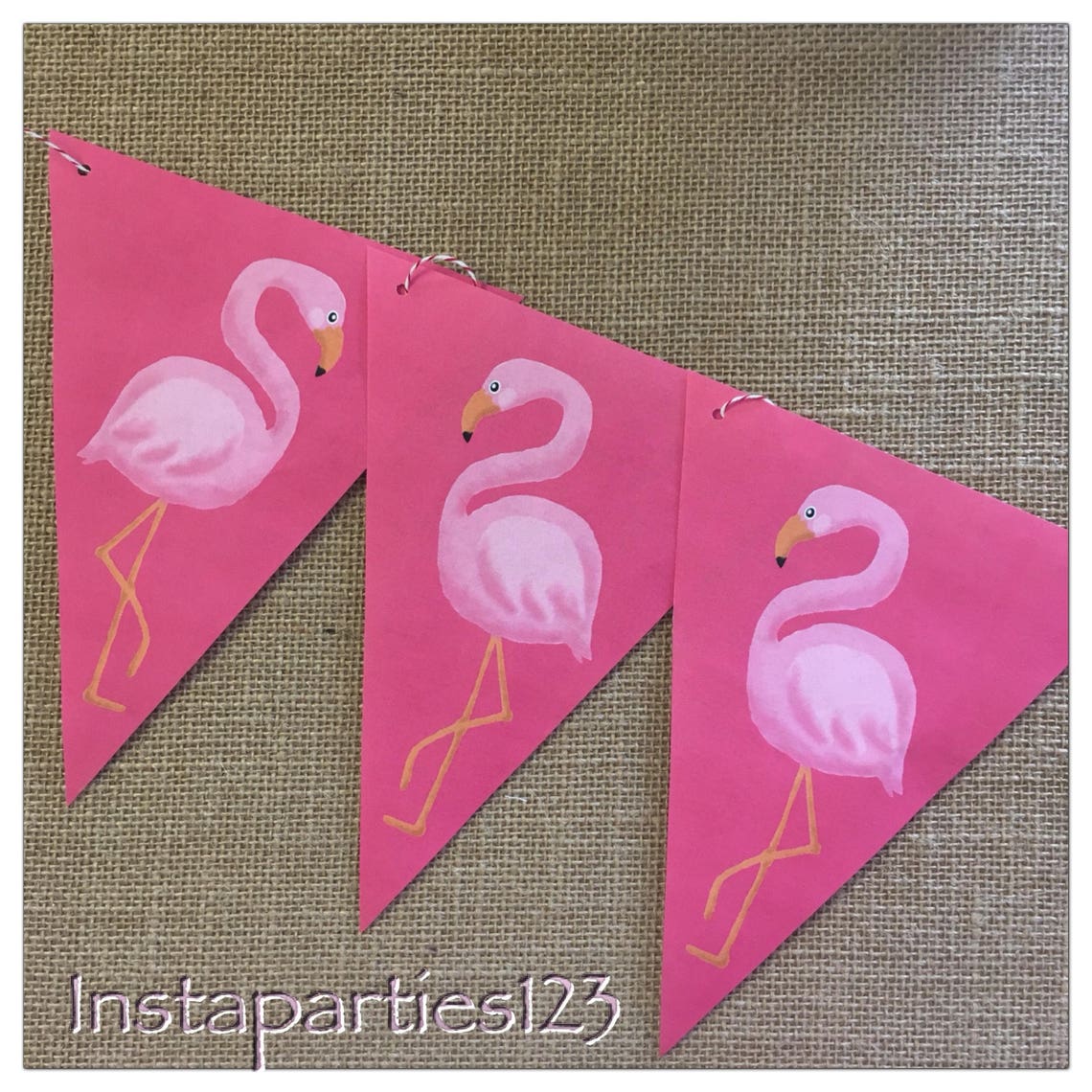 DIGITAL Flamingo Banner Pdf Instant Download Flamingle Party | Etsy