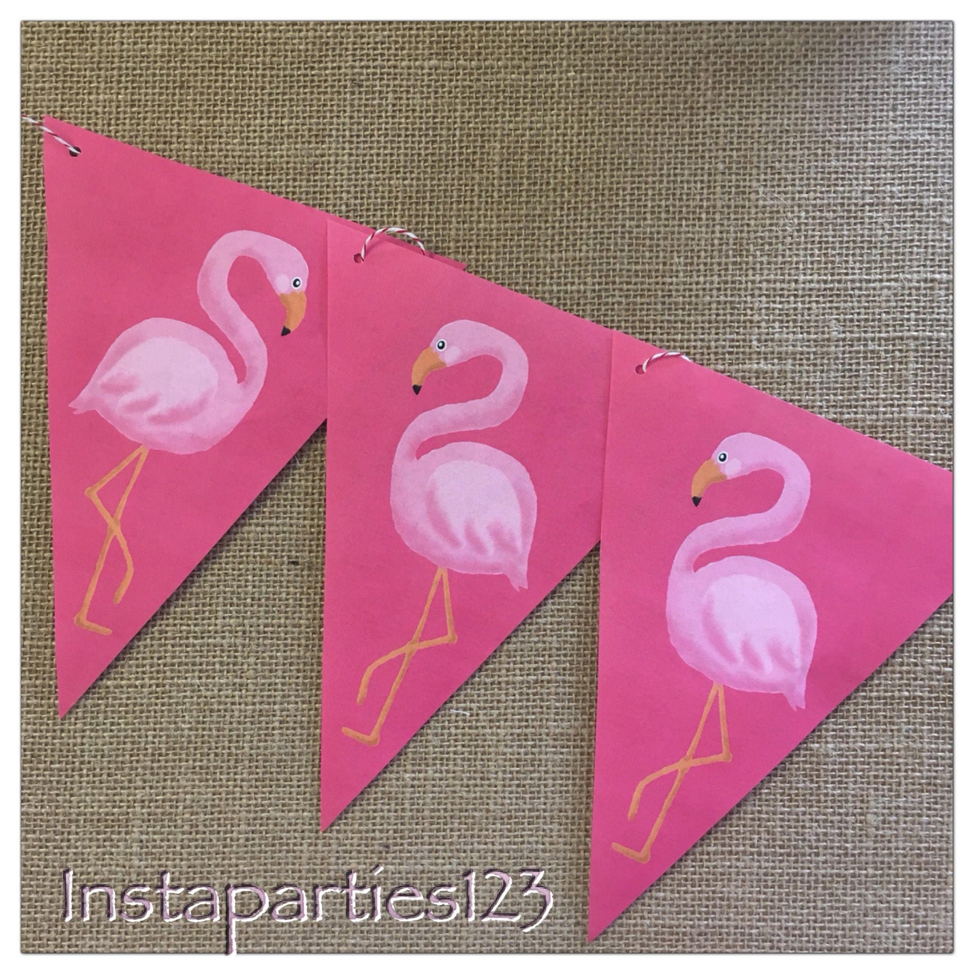 DIGITAL Flamingo Banner Pdf Instant download Flamingle Party - Etsy España