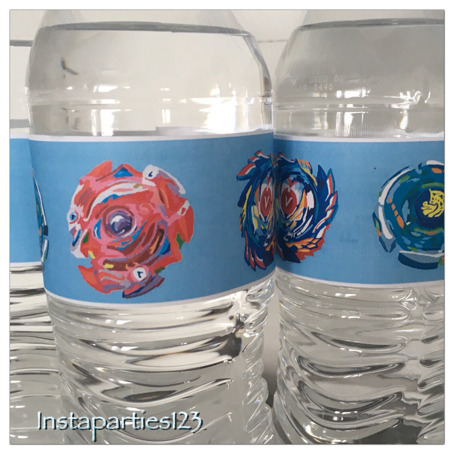 DIGITAL Beyblade Water Bottle Labels 爆転シュートベイブレード Pdf File 6 | Etsy