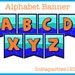 DIGITAL Ocean Alphabet Banner Instant Download Finding Dory - Etsy