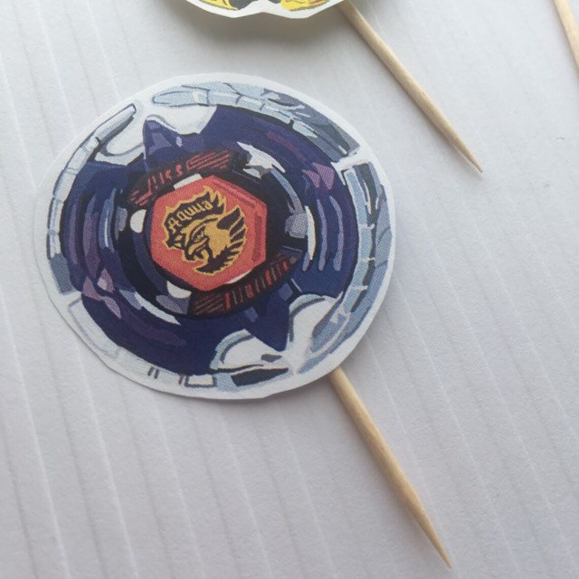 DIGITAL Metal Fusion Beyblade Instant Download Pdf Cupcake Toppers 4 ...