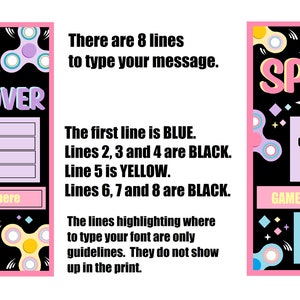 Printable Fidget Spinner Party Invitation DIY Editable DIGITAL Instant ...