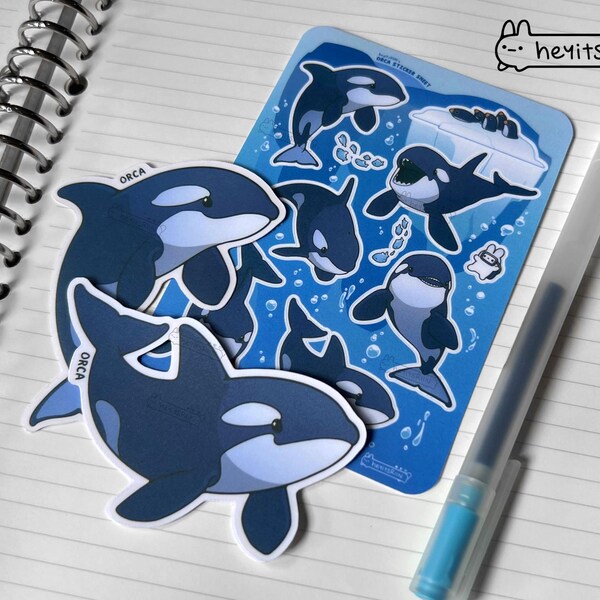 Orca Whale Decal - Etsy
