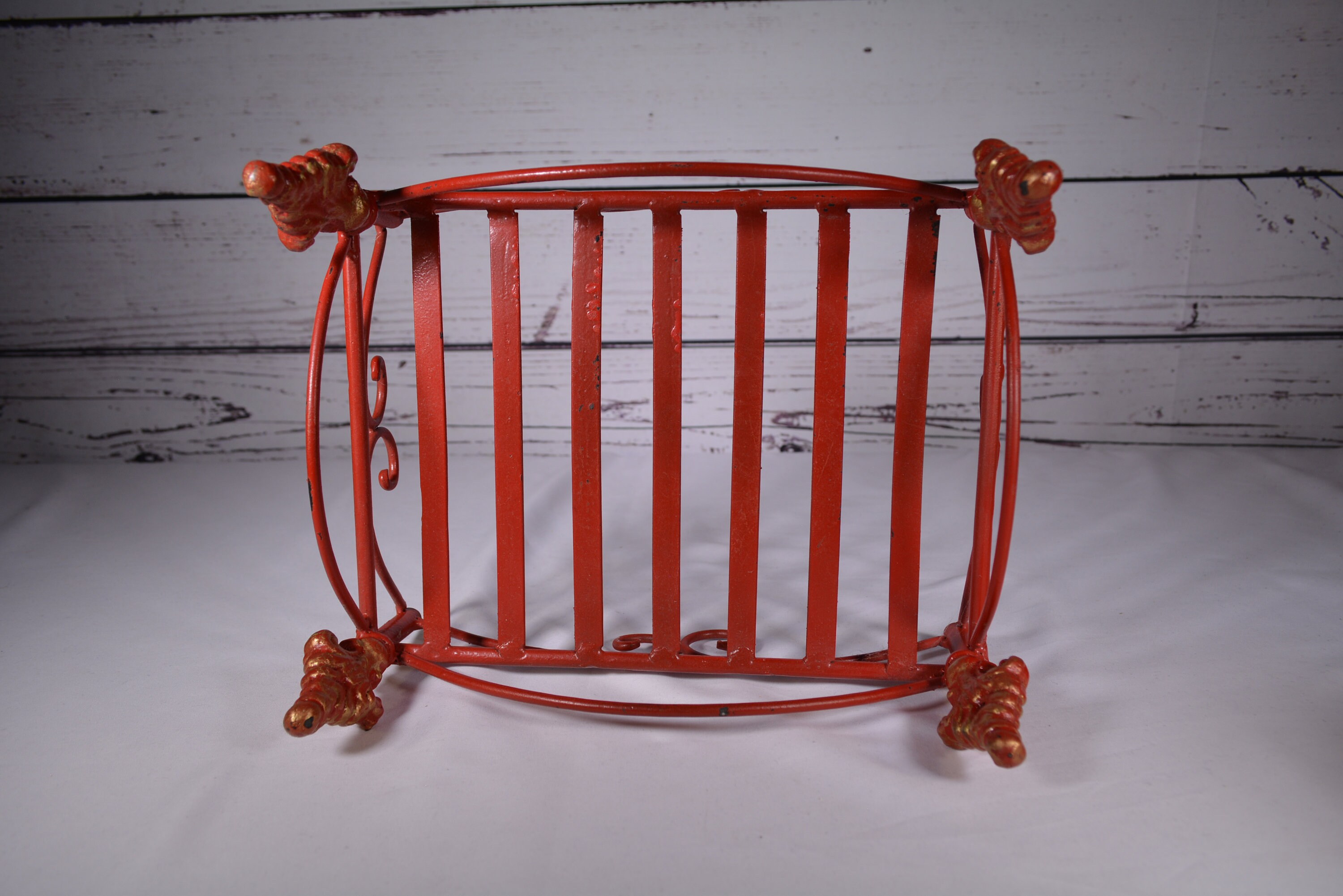 Vtg Doll Furniture, Cast Iron, Bed Frame, Bratz, Skipper Diaroma, Doll ...
