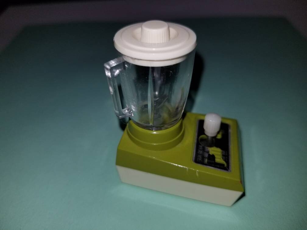 Vtg Barbie Kitchen Accessories Oscillating Blender, Still Works Barbie ...