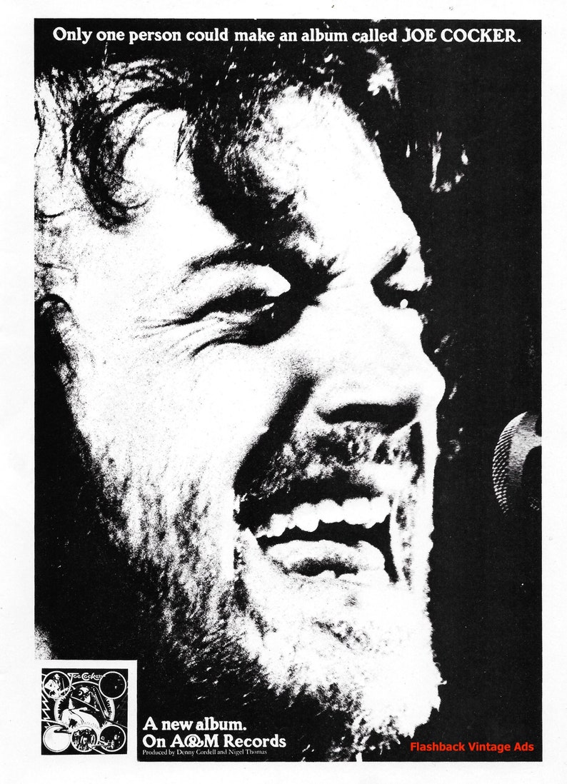 1973 Joe Cocker 'something to Say' Album Release Original Music ...