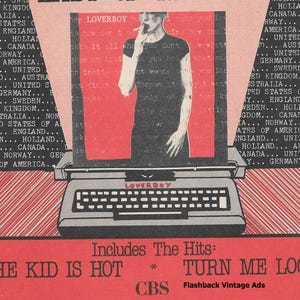 1980 Loverboy Debut Album 'turn Me Loose/the Kid is Hot Tonight' Record ...