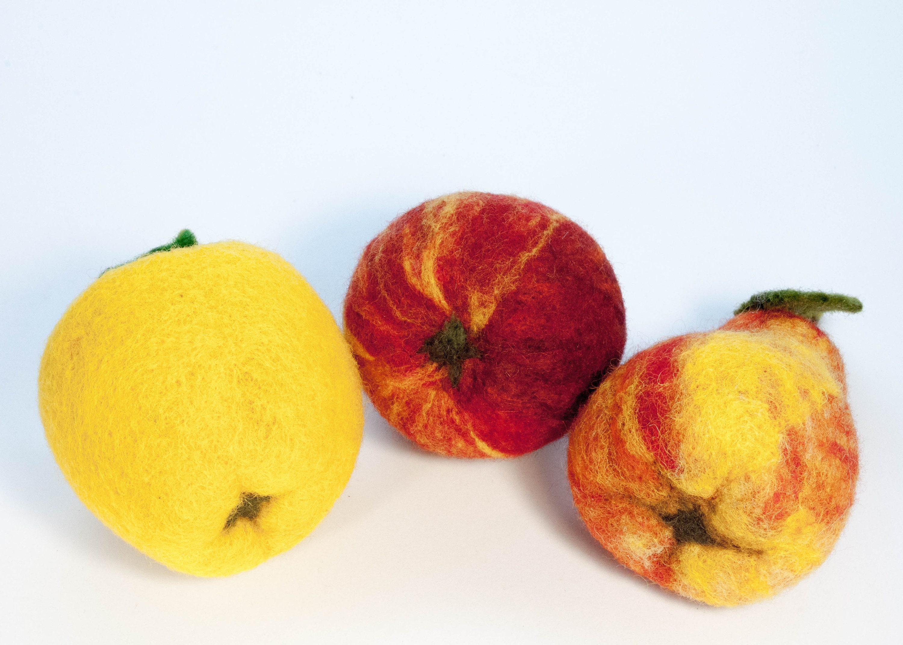 Needle Felted Set of Fruits Autumn Gifts Fall Felt Decoration | Etsy