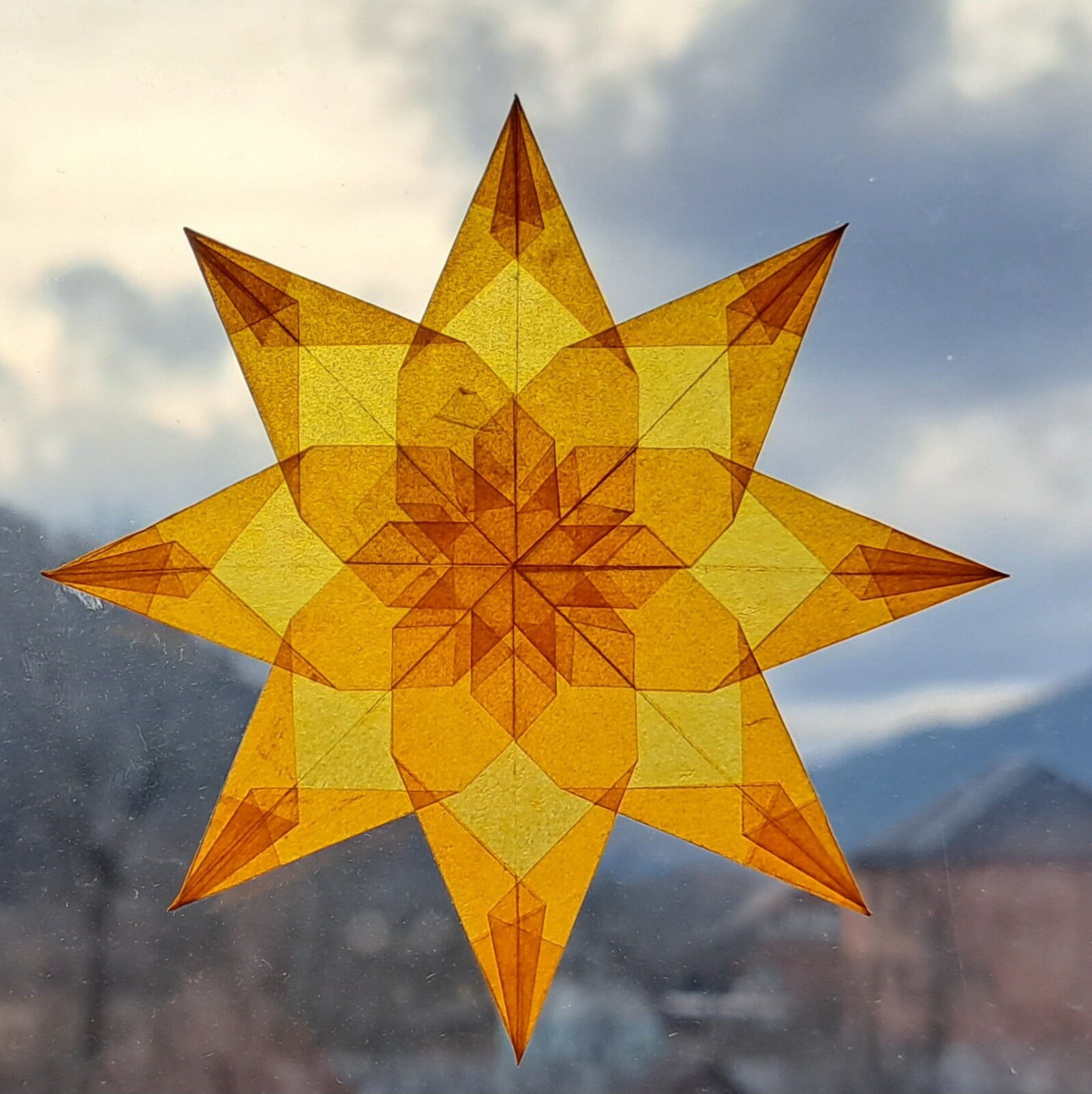 NEW Waldorf Window Stars Set 9 Stars 3.9 Rainbow - Etsy