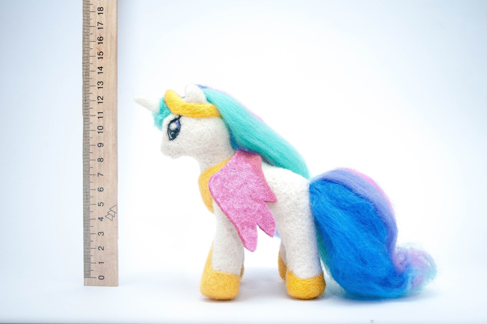 Needle Felt Princess Celestia , Princess Luna, My Little Pony, Needle ...