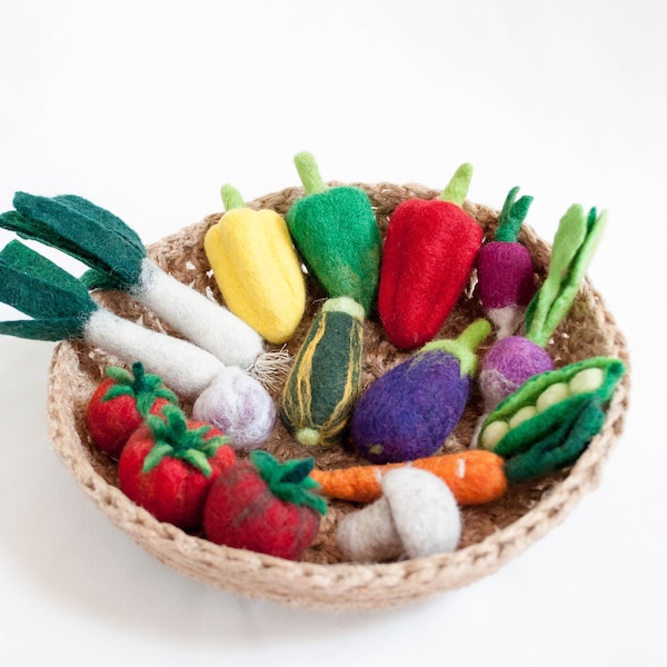 Felt Vegetables - Etsy